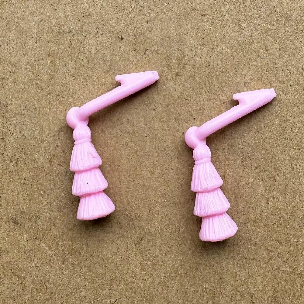 Розовые серьги для кукол 1/6, Цвет: earrings 2