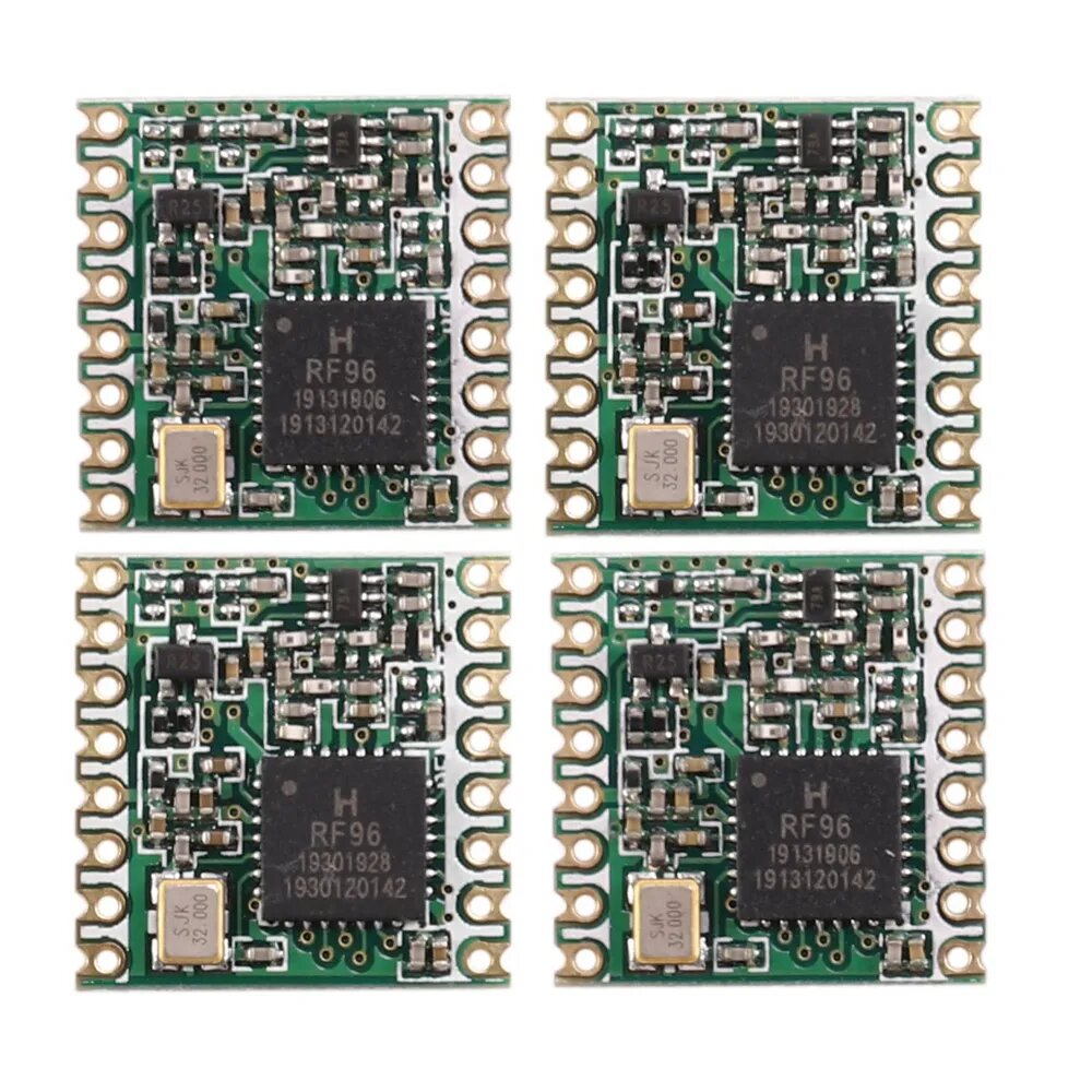 4 шт RFM95 RFM95W 868 RFM95-868 МГц LORA SX1276 беспроводной модуль приемопередатчика FCC ROHS ETSI REACH