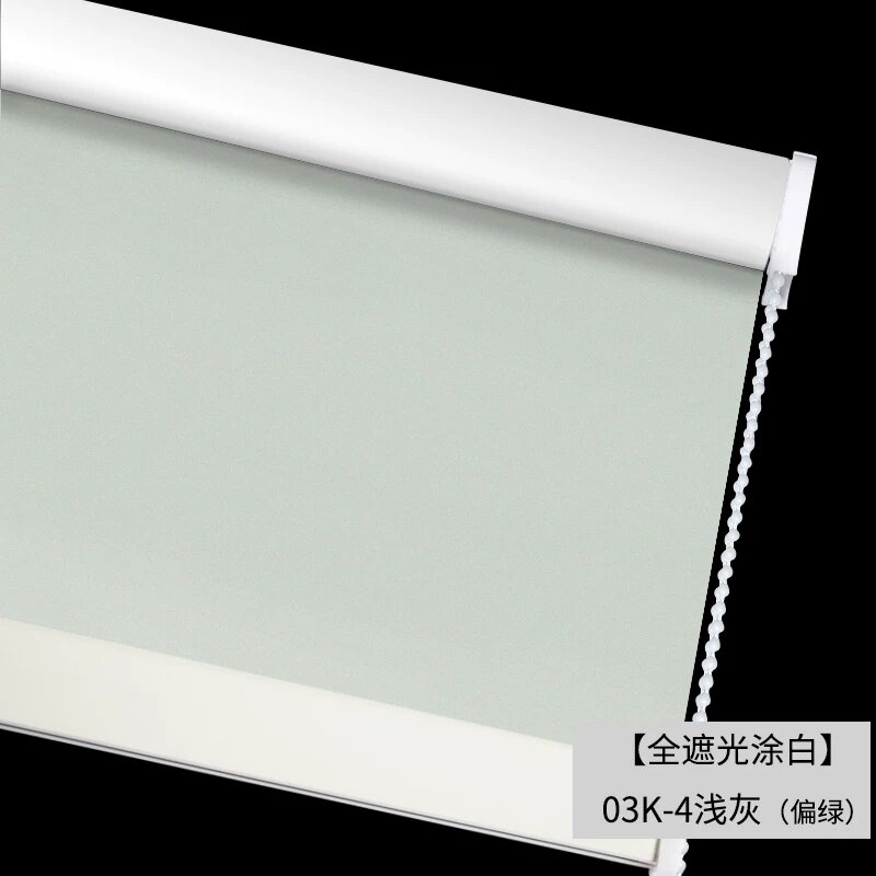 Рулонные рулонные жалюзи, затемняющие, ручные, для офиса, ванной комнаты, ванной комнаты, водонепроницаемые, для кухни,