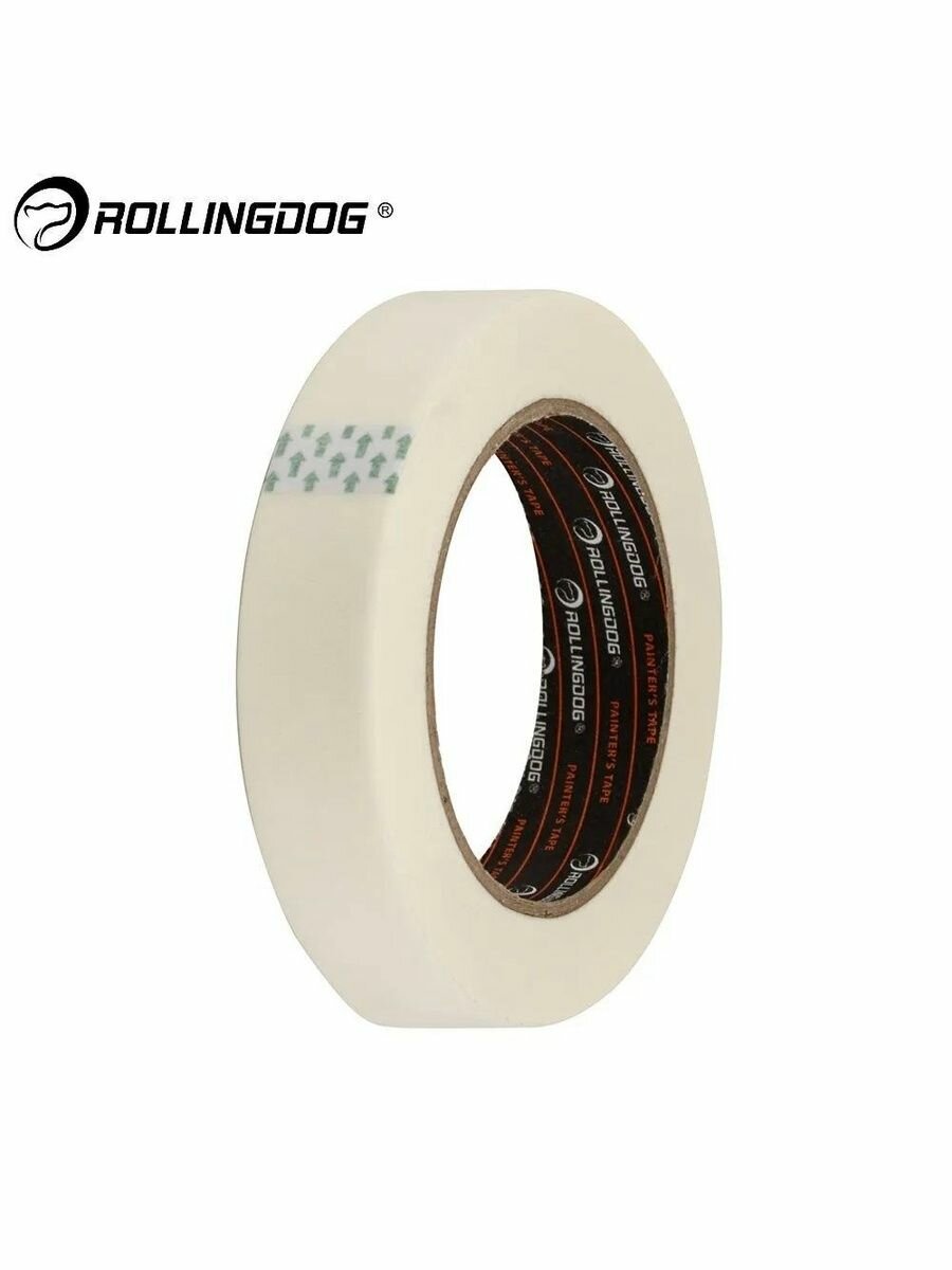Малярная лента ROLLINGDOG 24ММ X 50М 135 мкм.