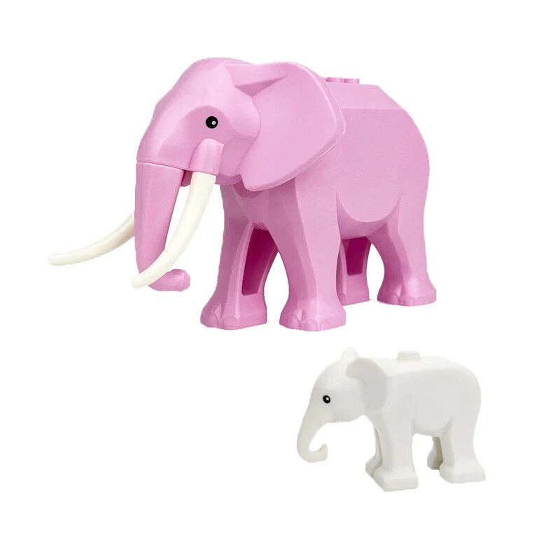 Конструктор BRICKPANDA мини-кирпичики животные Розовый, 76911-F DW258-A