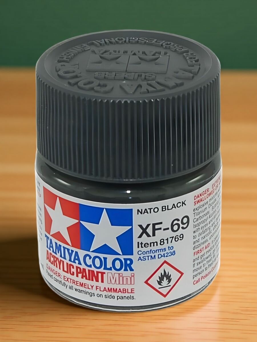 XF-69 NATO Black ( Черная НАТО ) акриловая краска