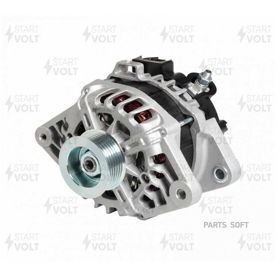 STARTVOLT LG-08L5 Генератор для а/м Hyundai Solaris (11-)/Kia Rio (11-) 1.4i/1.6i н/о 90A (LG 08L5)