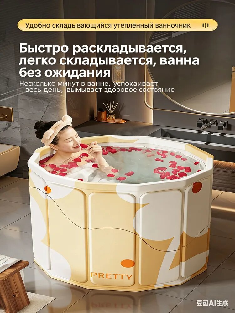 Складная ванна /может использоваться как взрослыми, так и детьми