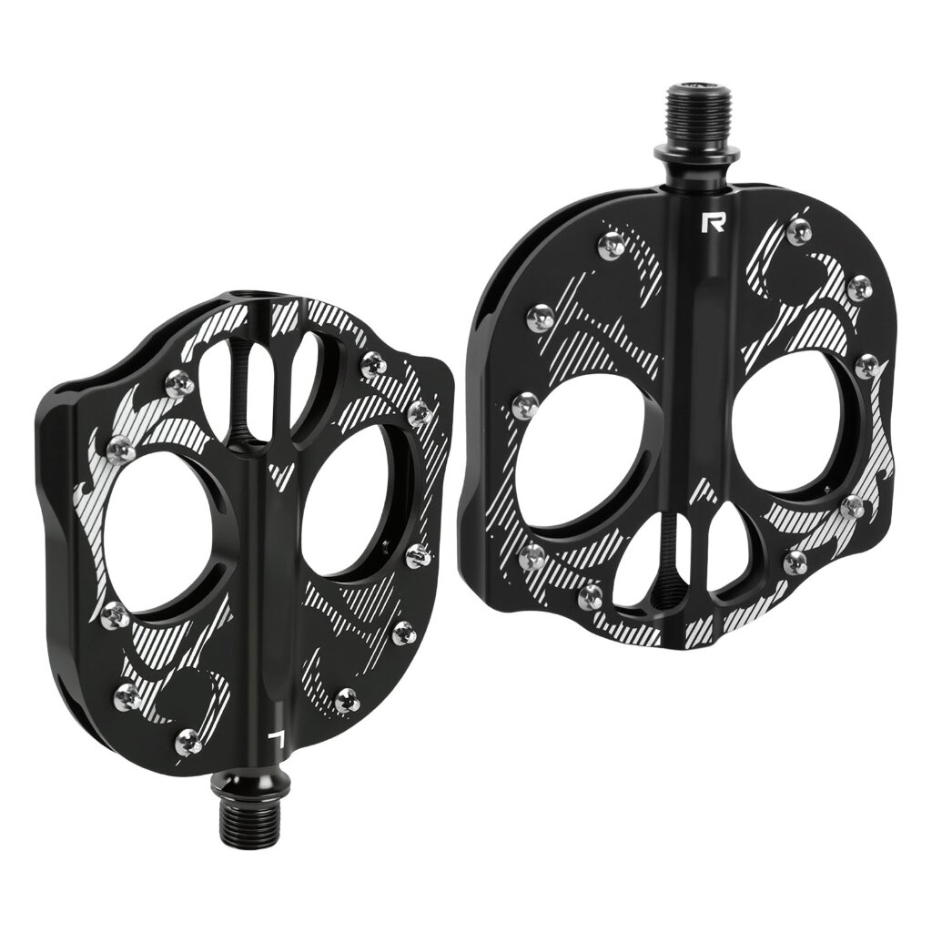 Плоская Педаль Из Алюминиевого Сплава с 3 Уплотнительными Подшипниками Нескользящие Велосипедные Педали Велосипедная Платформа Педали для Шоссейного Велосипеда Велоспорт