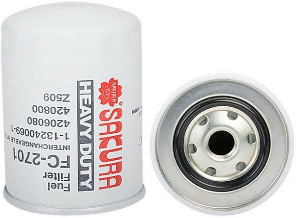 Фильтр топливный SAKURA FC2701 Hitachi, Isuzu, Mazda, Renault