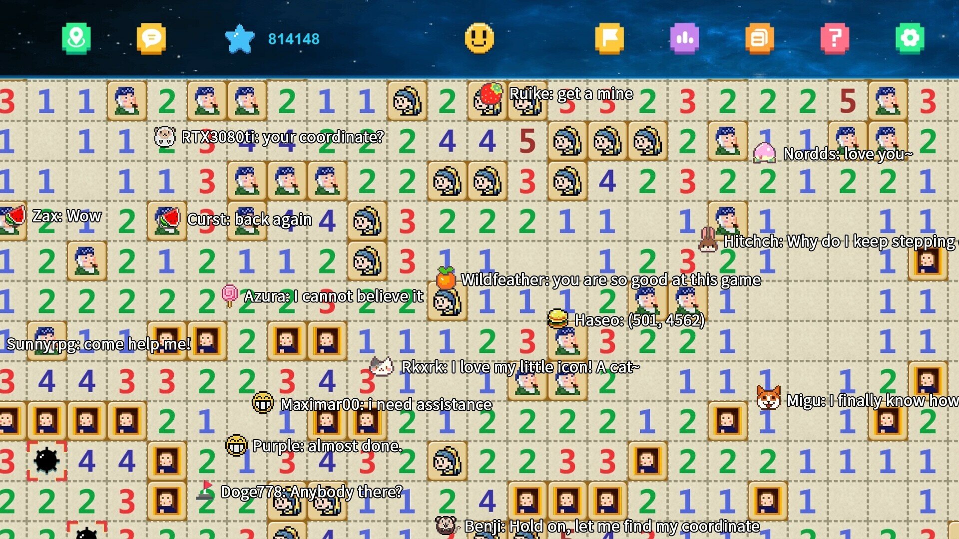Let's Minesweeper, Все страны — фото 1