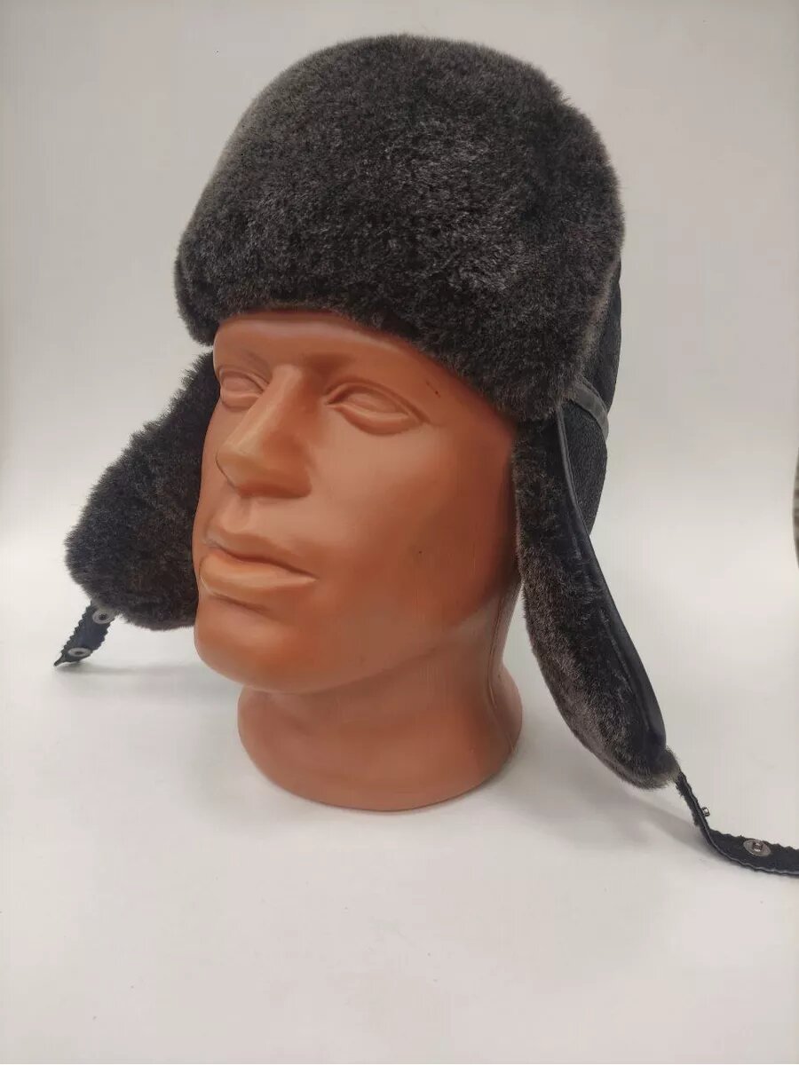 Шапка-ушанка для мужчин