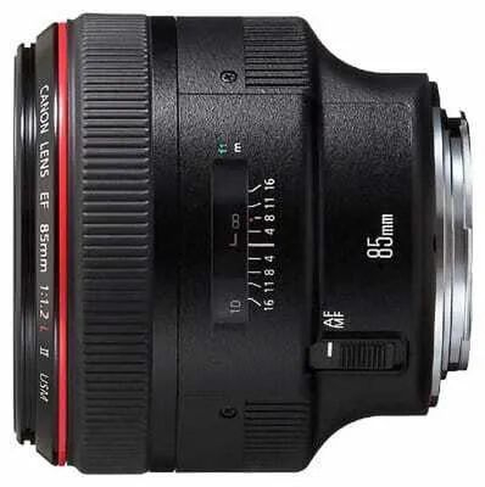 Объектив Canon EF 85mm f/1.2L II USM, профессиональный, для портретной съёмки