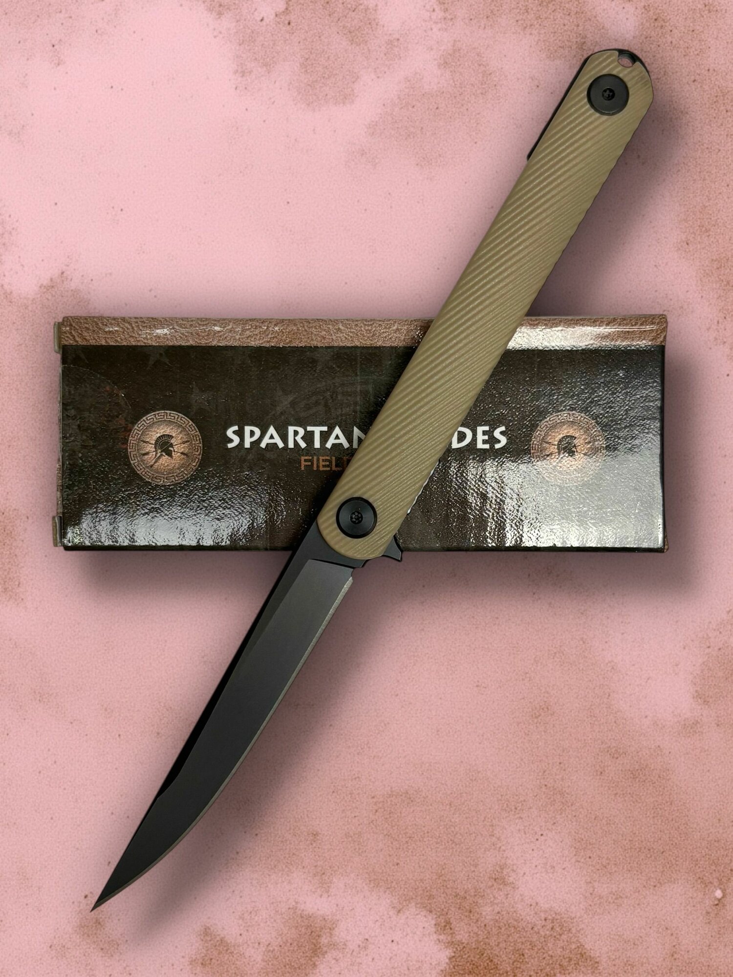 Складной нож Spartan Blades Nemec Tan, SFBL12TN