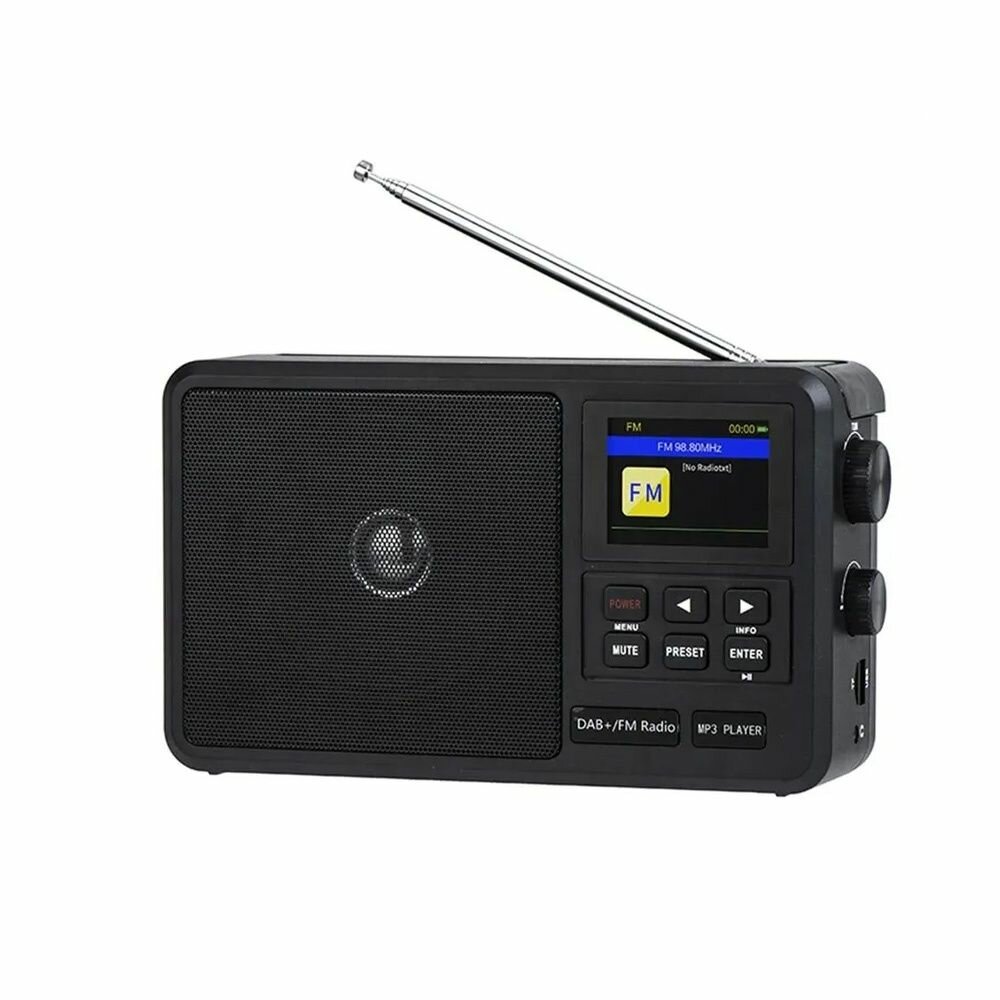 Интернет радиоприемник HRD CS806 (тысячи интернет радио станций, WiFi, FM, DAB, Bluetooth, USB, TFCard)