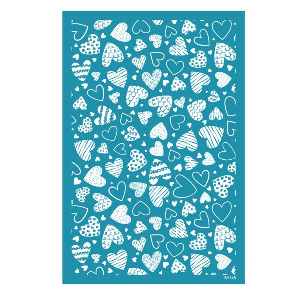 Трафарет «Сердце» для лепки и печати, SY146