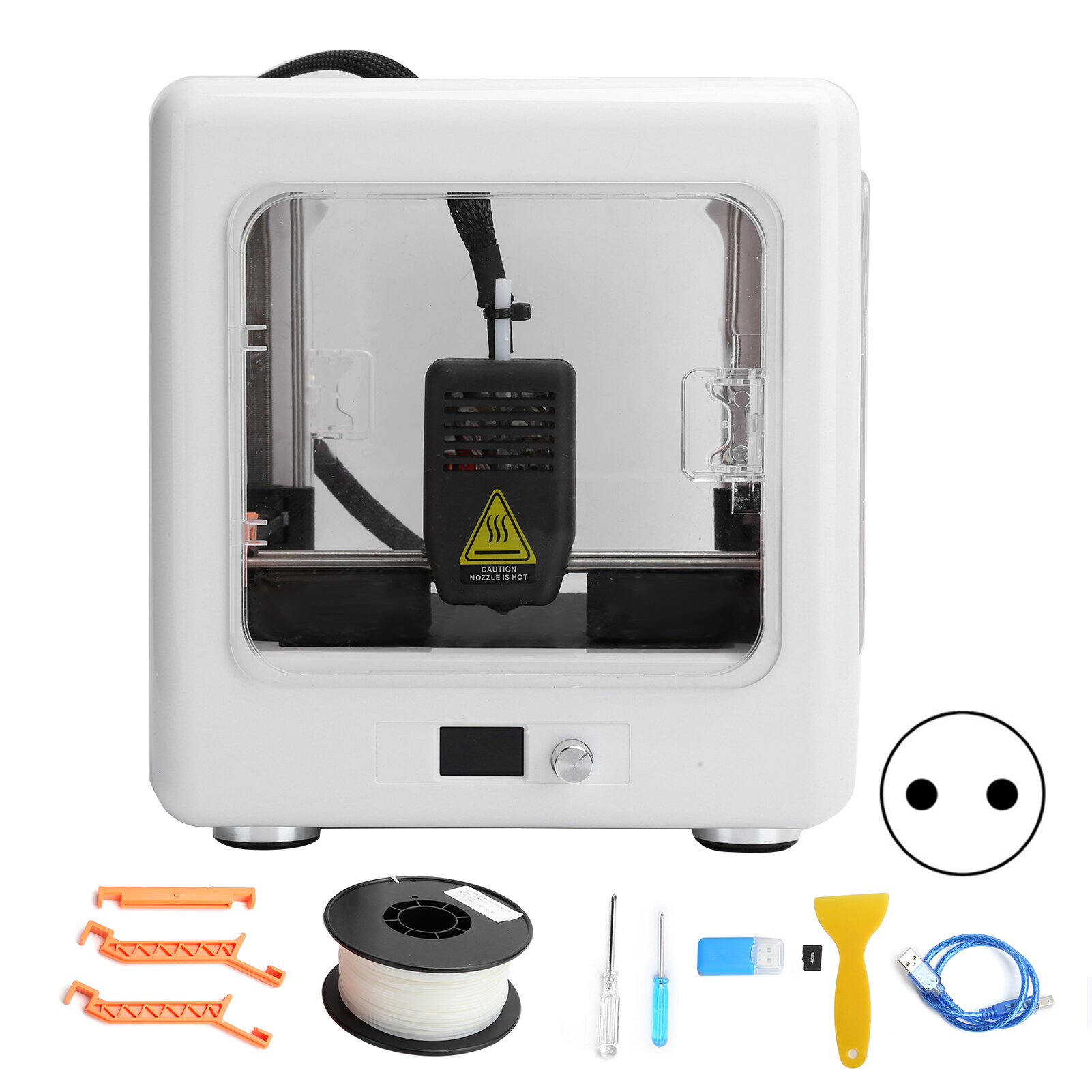 3D-принтер высокой точности для дома, компактный портативный настольный принтер