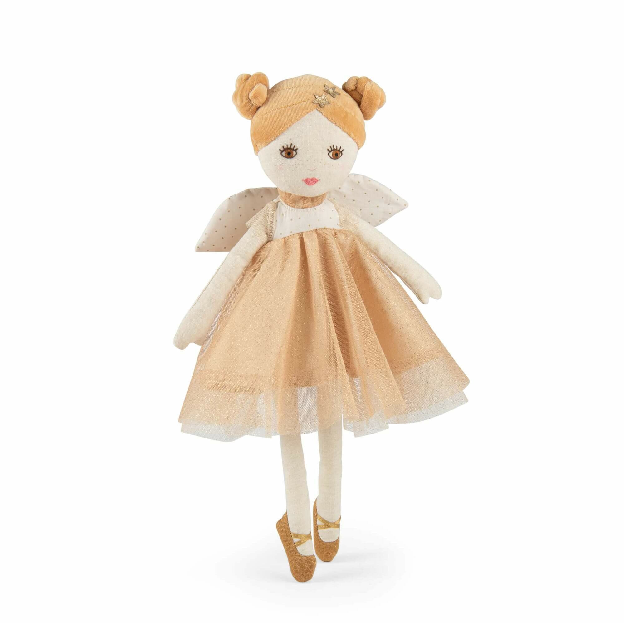 Кукла Moulin Roty - Мягкая кукла-фея Мелюзина, золотая, 39 см - 44600