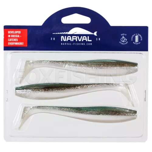 Силиконовая приманка Narval Choppy Tail 18cm #012 3шт.
