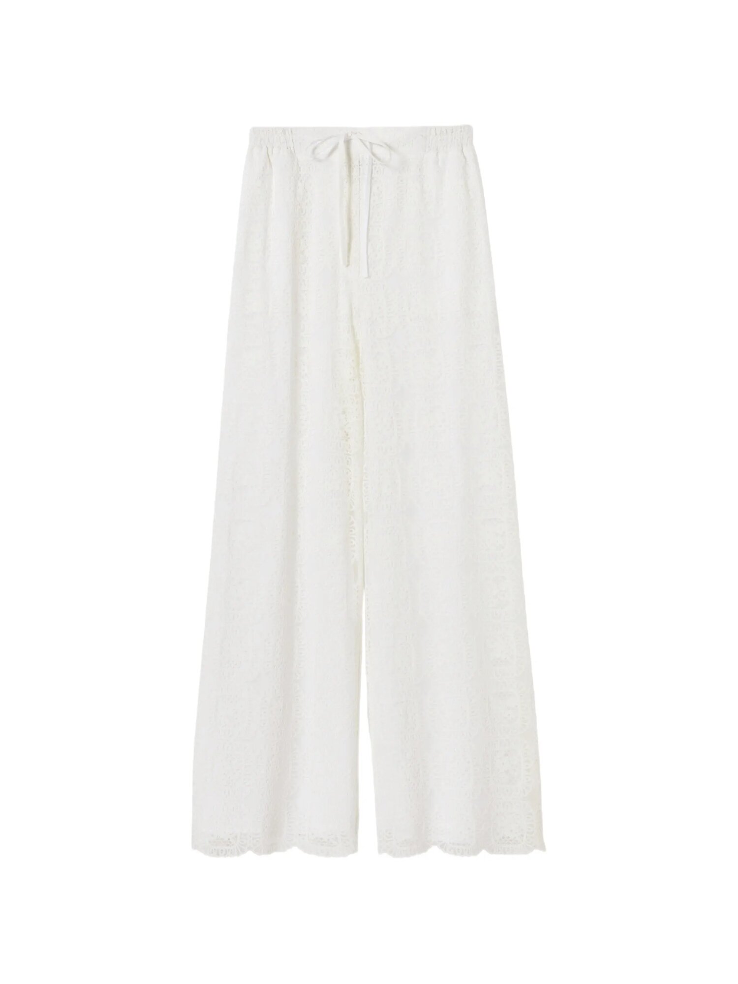 Брюки Lace drawstring trousers