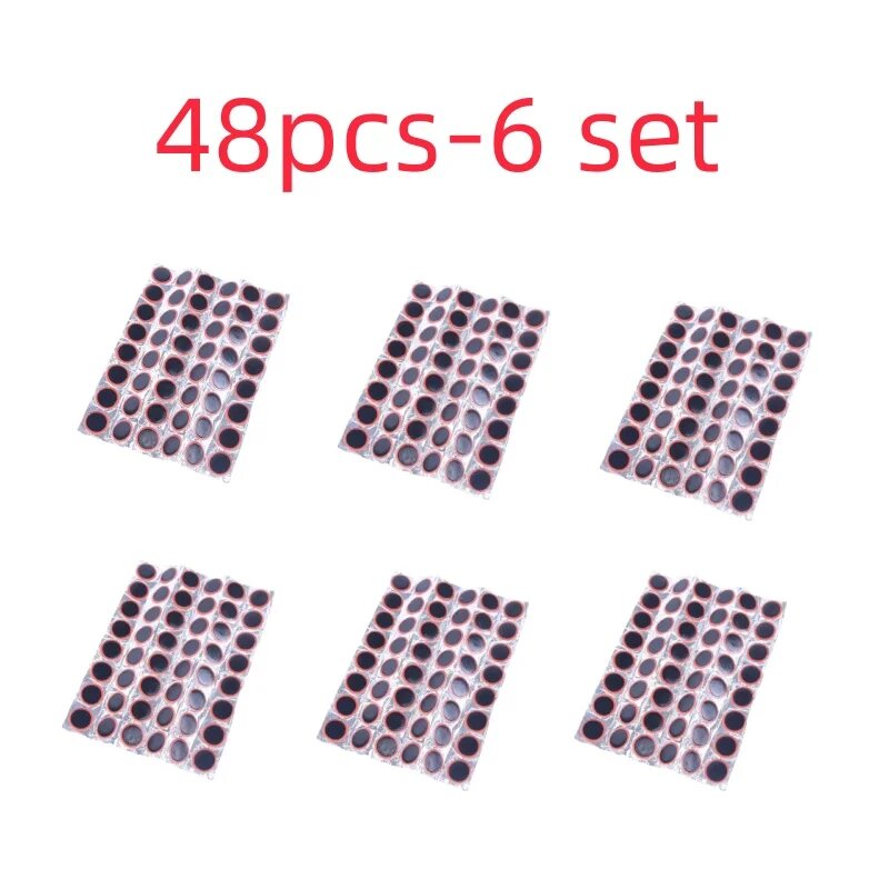 Заплатки для шин велосипедных, 48 шт, 6 set, 20983-48pcs-6 set