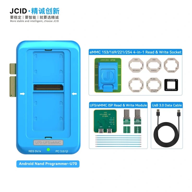 Программатор U70 ISP eMMC для Android JCID