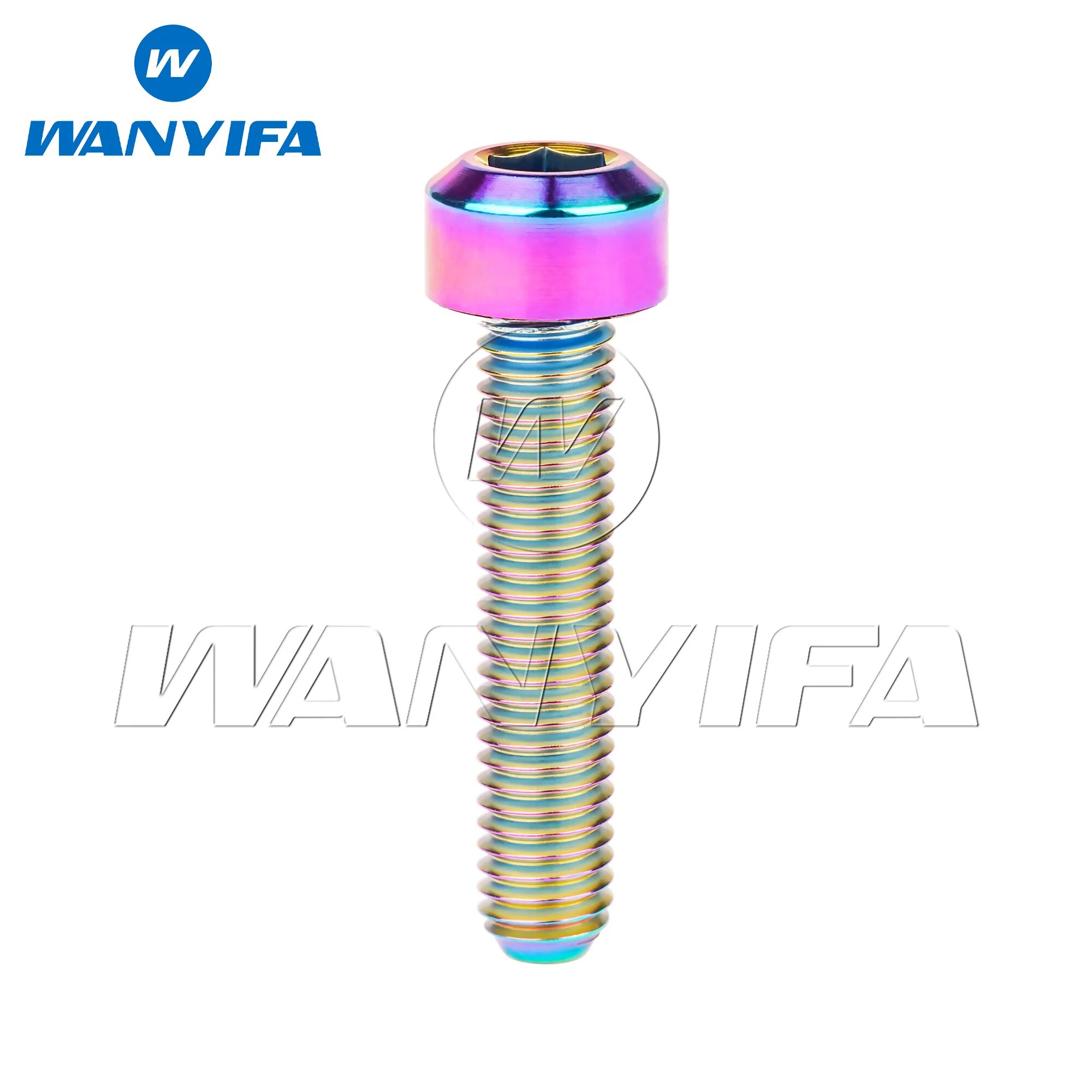 Титановый болт Wanyifa M5, Rainbow, 10mm