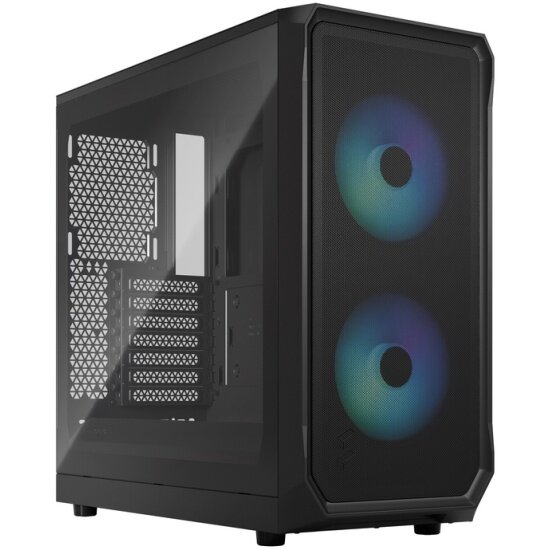 FD-C-FOC2A-03 / Корпус Fractal Design Focus 2 RGB (FD-C-FOC2A-03) черный