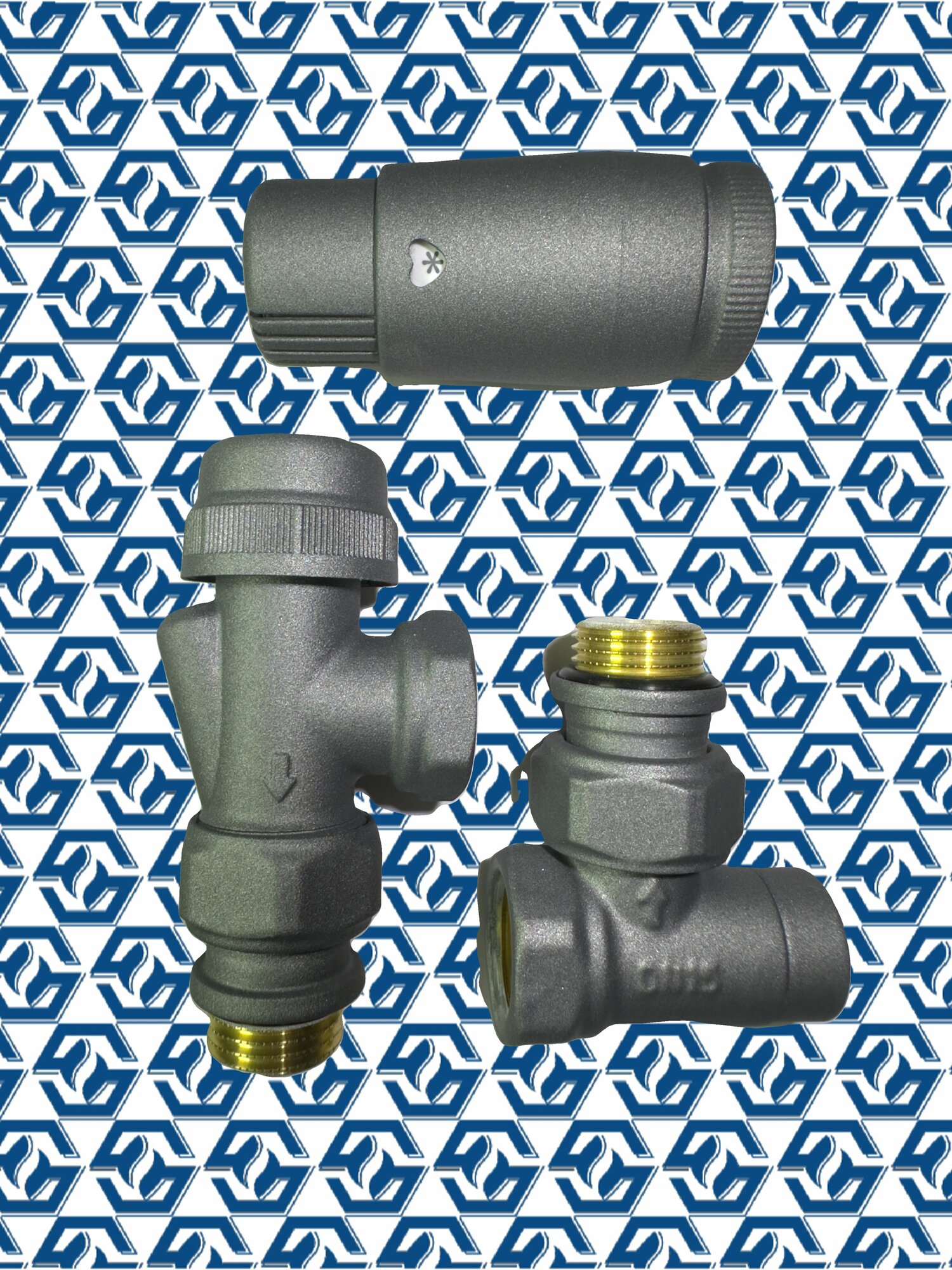 Монтажный комплект для радиатора rifar / Group HS / цвет Titan