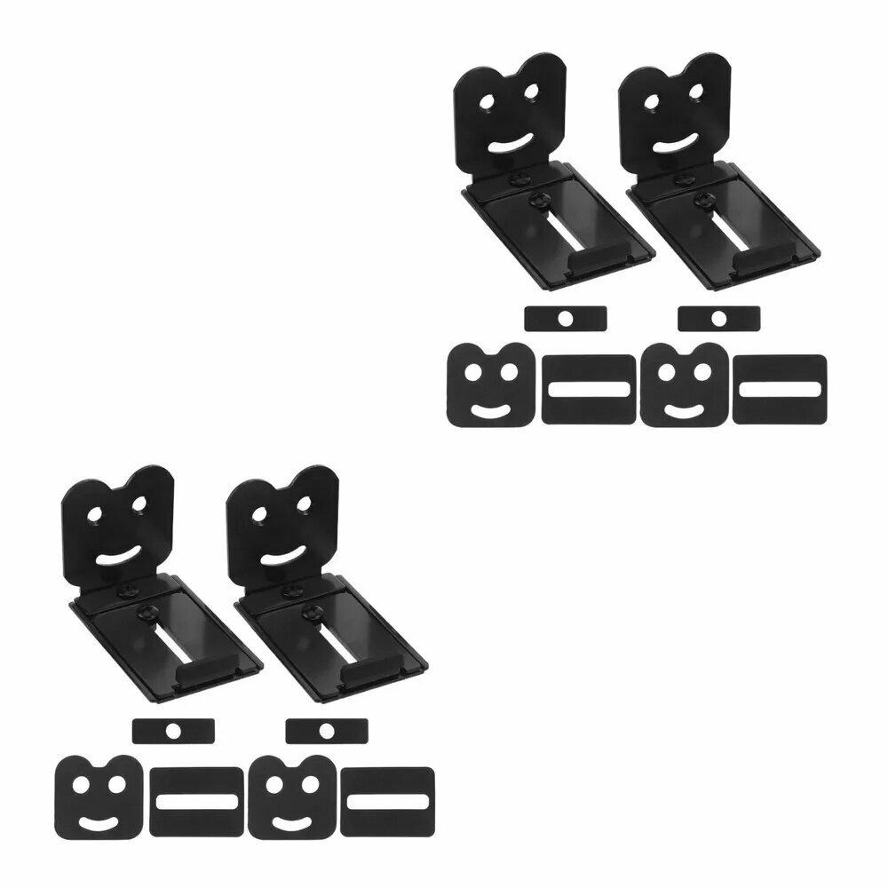 Металлический настенный держатель для аудиоколонок, 4 шт