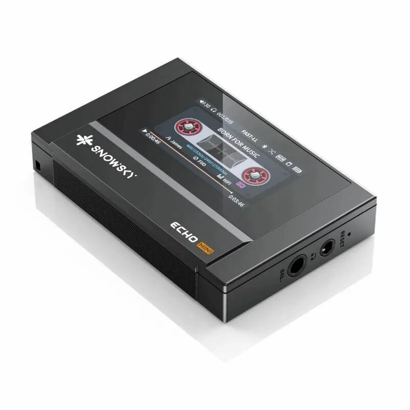 FiiO SnowSky Echo Mini HiFi Bluetooth MP3-плеер Walkman Pure Music Player, 15 часов воспроизведения, Выход на наушники 3,5 мм и 4,4 мм