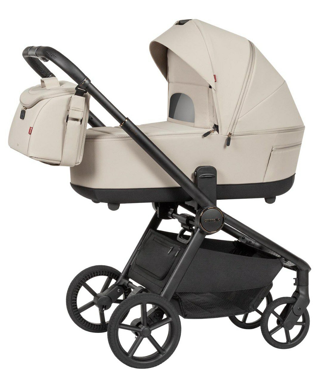 Коляска 2 в 1 CARRELLO "Epica", Almond Beige, для мальчиков и девочек
