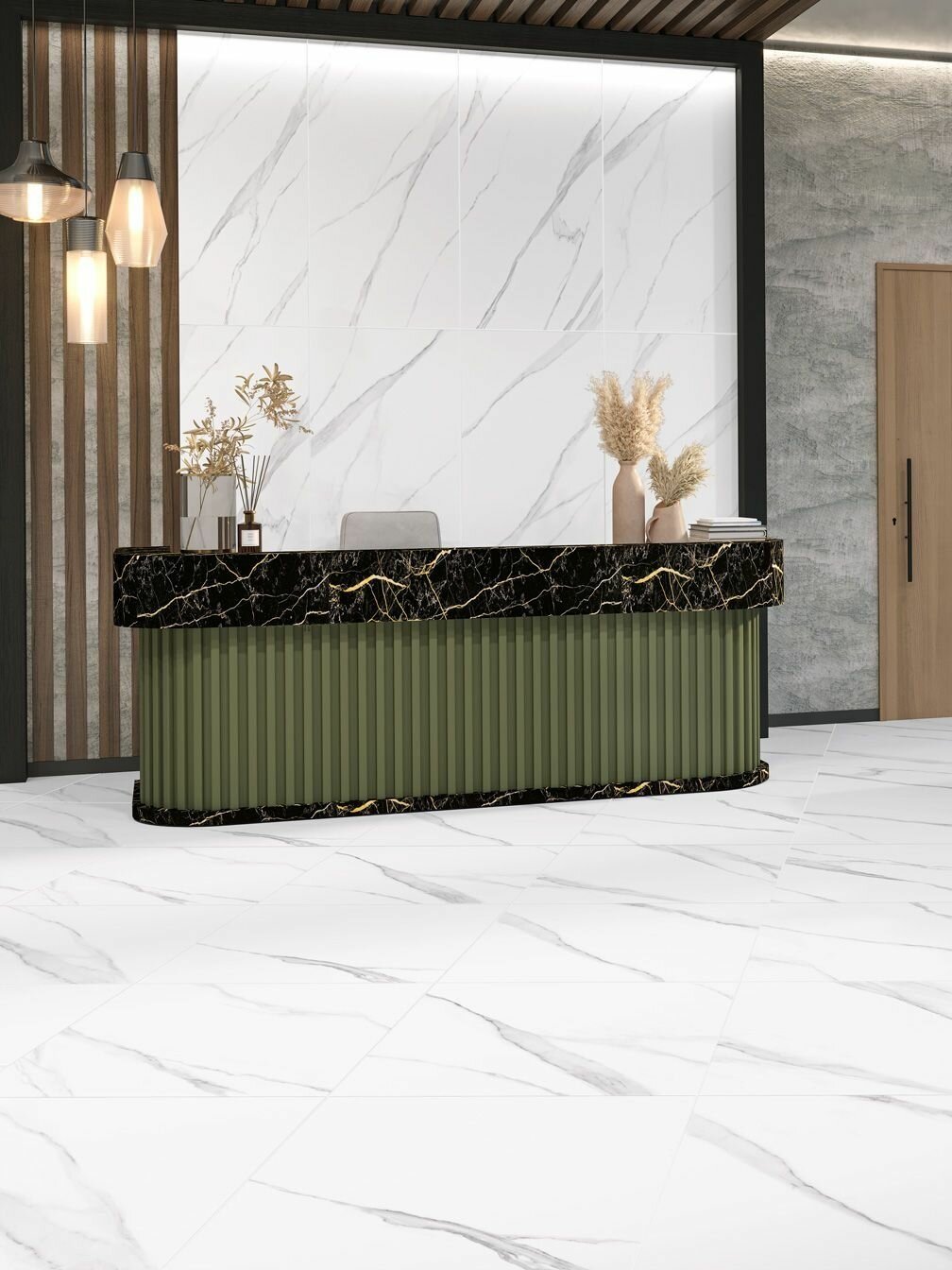 Керамогранит Лайф Калакатта / Life Calacatta 1200x600мм Матовая