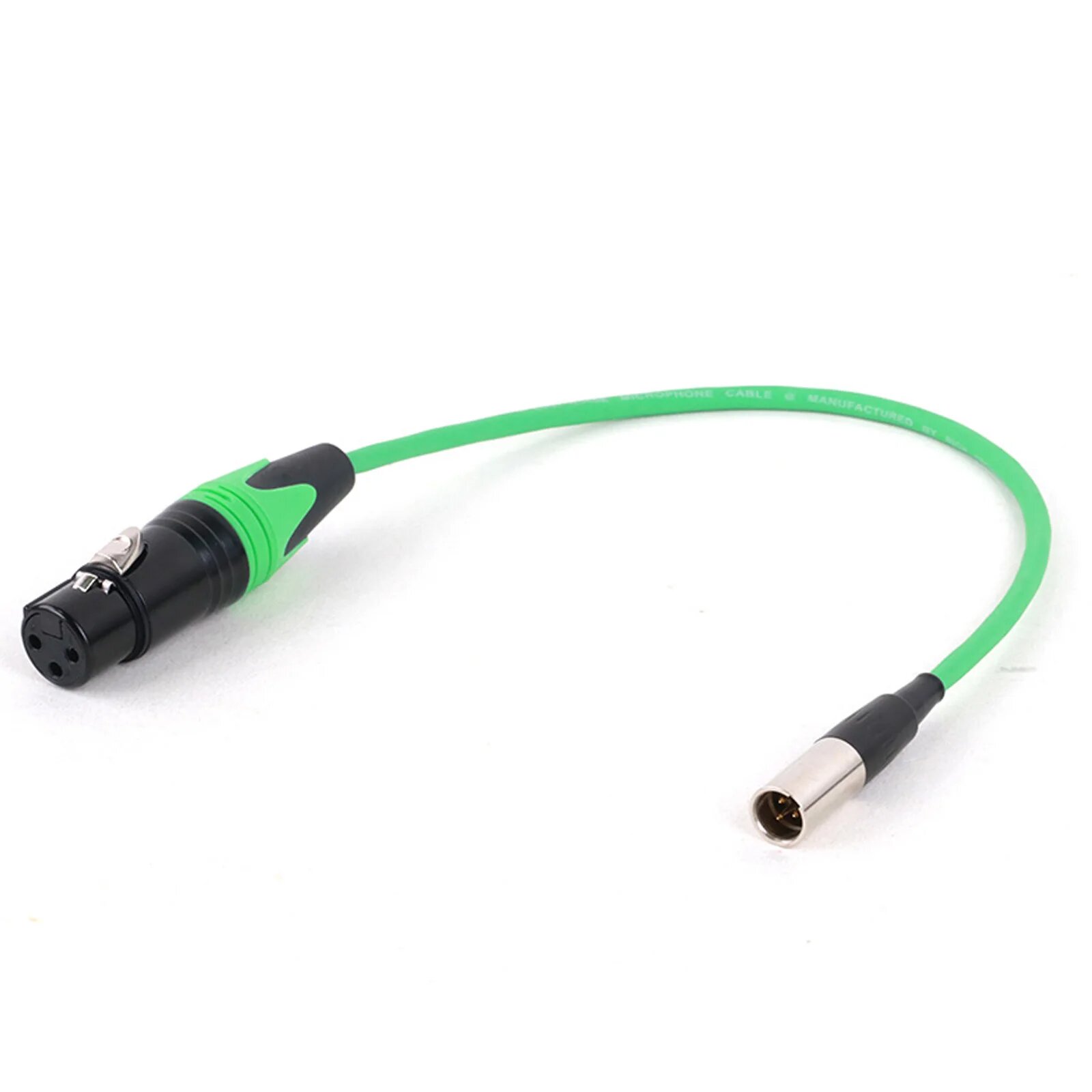 1 шт. 0,3 м-15 м XLR 3Pin штекер/гнездо к Мини XLR 3Pin штекер/гнездо Кабель для Blackmagic карманного кинотеатра 4k камера XLR к Mini XLR Line