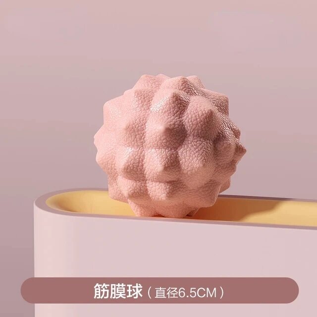 Массажный Мяч Для Фасций Для Расслабления Ног И Шеи, Йоги, Арки, Облегчения Боли В Спине, Композитный Материал