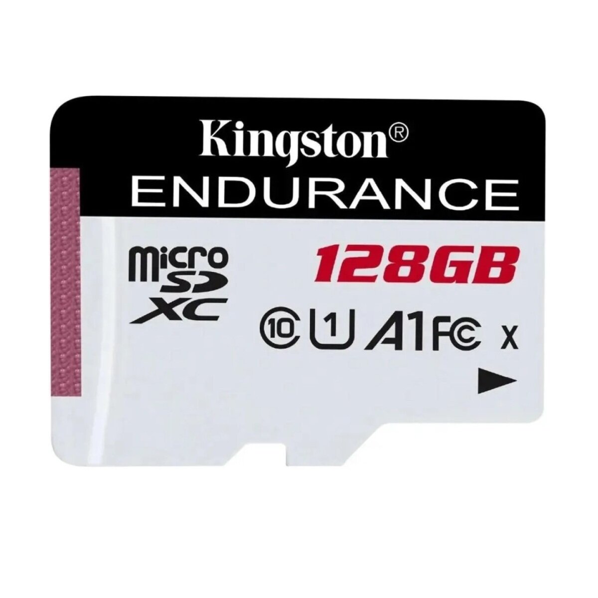 Карта памяти Kingston microSDXC 128Gb SDCE/128GB High Endurance, черный/белый