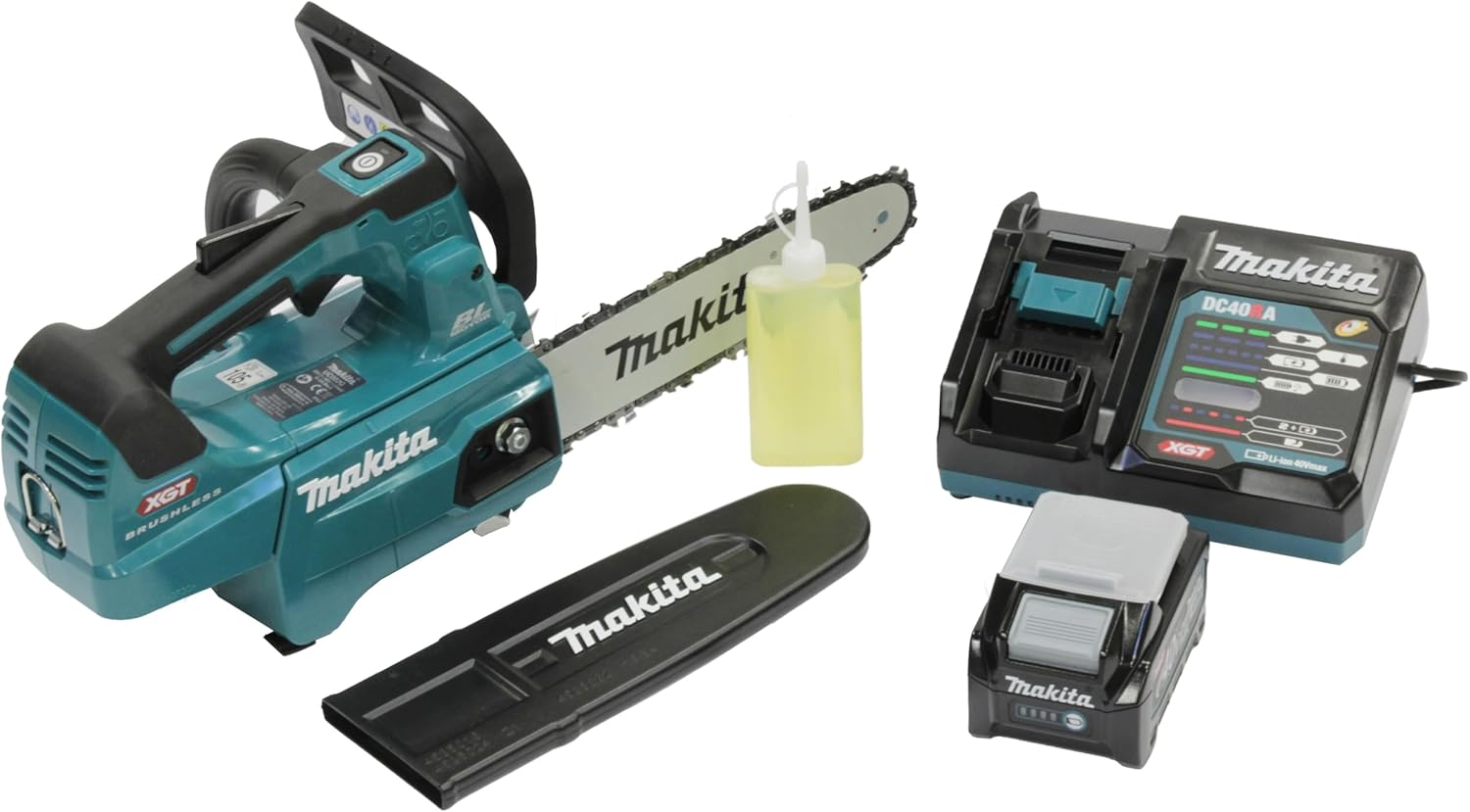 Цепная пила Makita UC002GM101 40V XGT 1 АКБ 4.0 Ah и ЗУ DC40RA