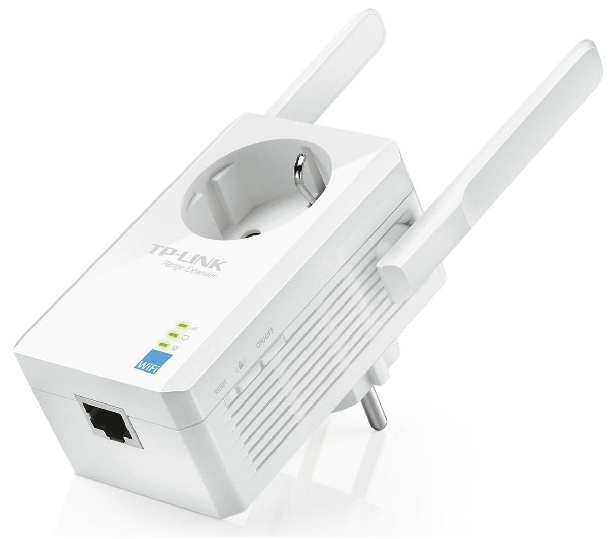 Усилитель Wi-Fi TP-Link TL-WA860RE, 802.11bgn 300Mbps 2.4 ГГц 1xLAN белый