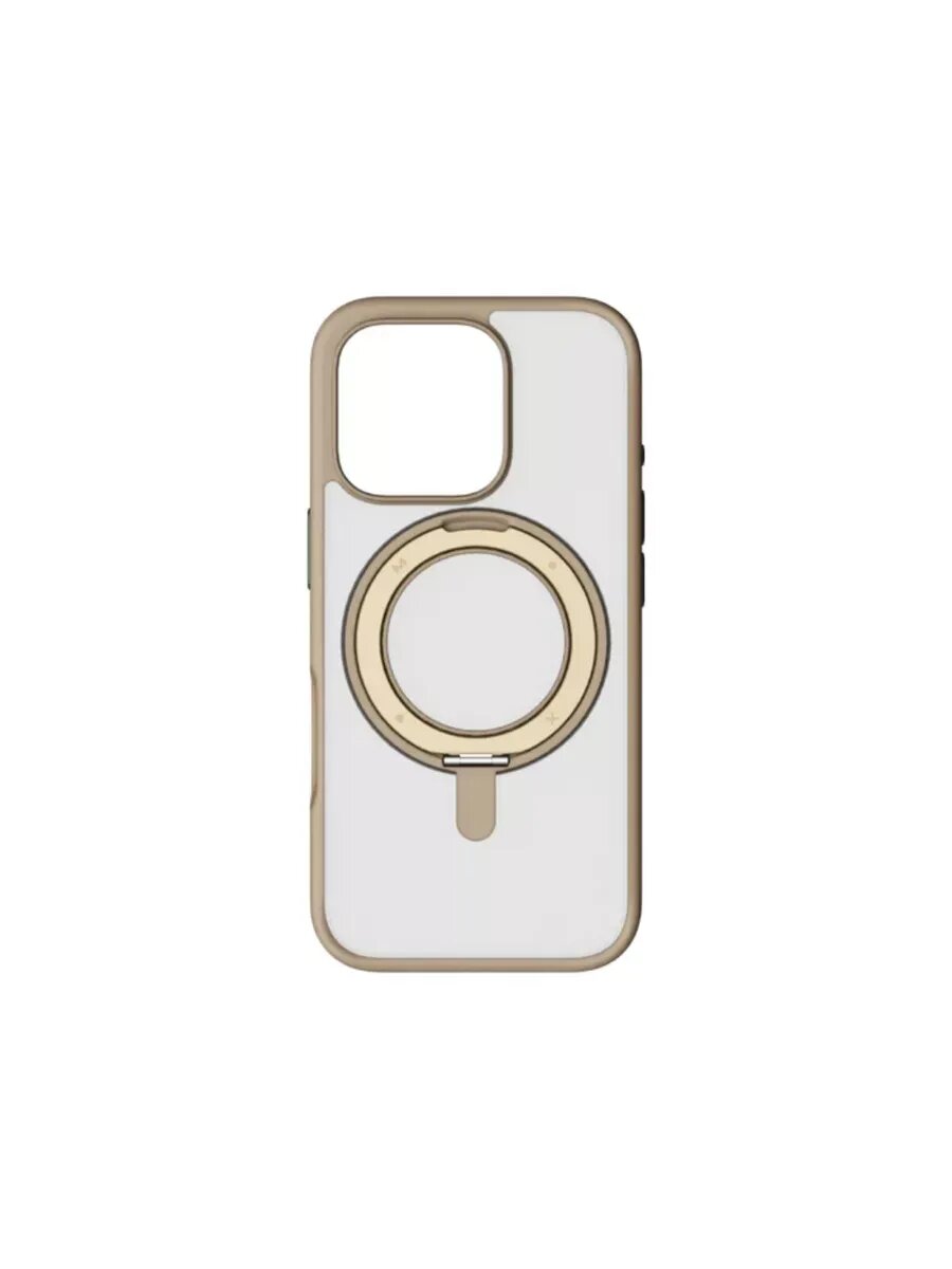 Чехол для iPhone 16 Pro 6.3" с кольцом-подставкой 360°