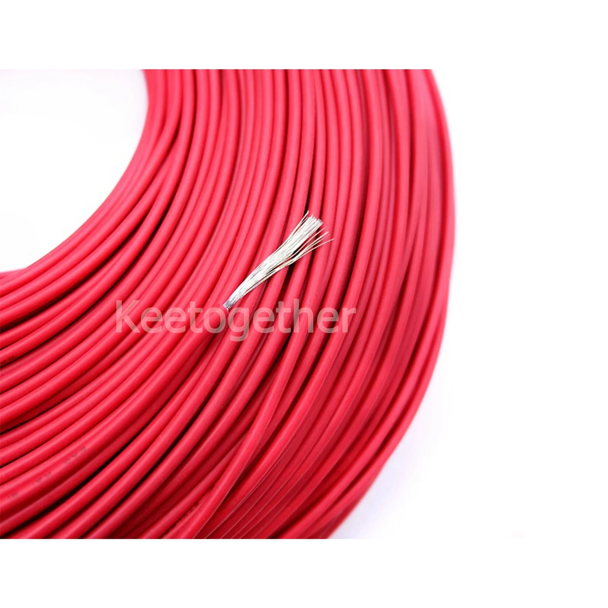 Мягкий гибкий силиконовый кабель 1 м UL3135, электронный медный провод 30 28 26 24 22 20 -10 AWG, устойчивый к высоким температурам