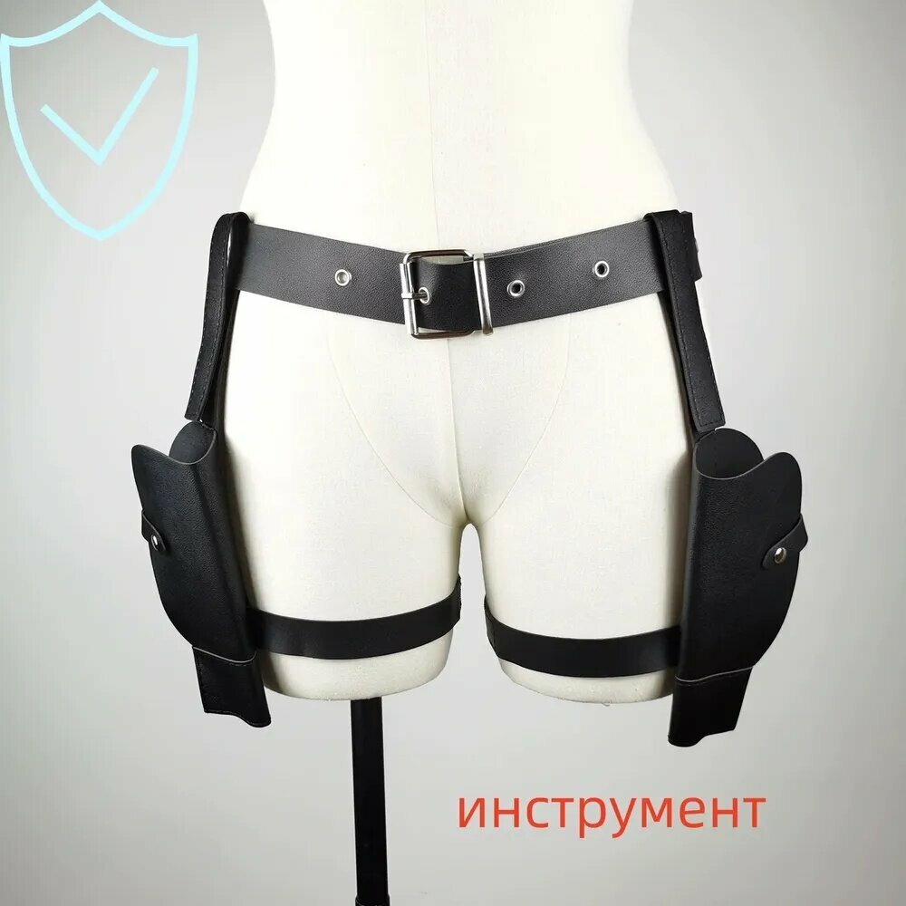 Игрушечный пистолет в кобуре, Ковбойский пистолет в кобуре, Игрушки для ролевых игр Tomb Raider