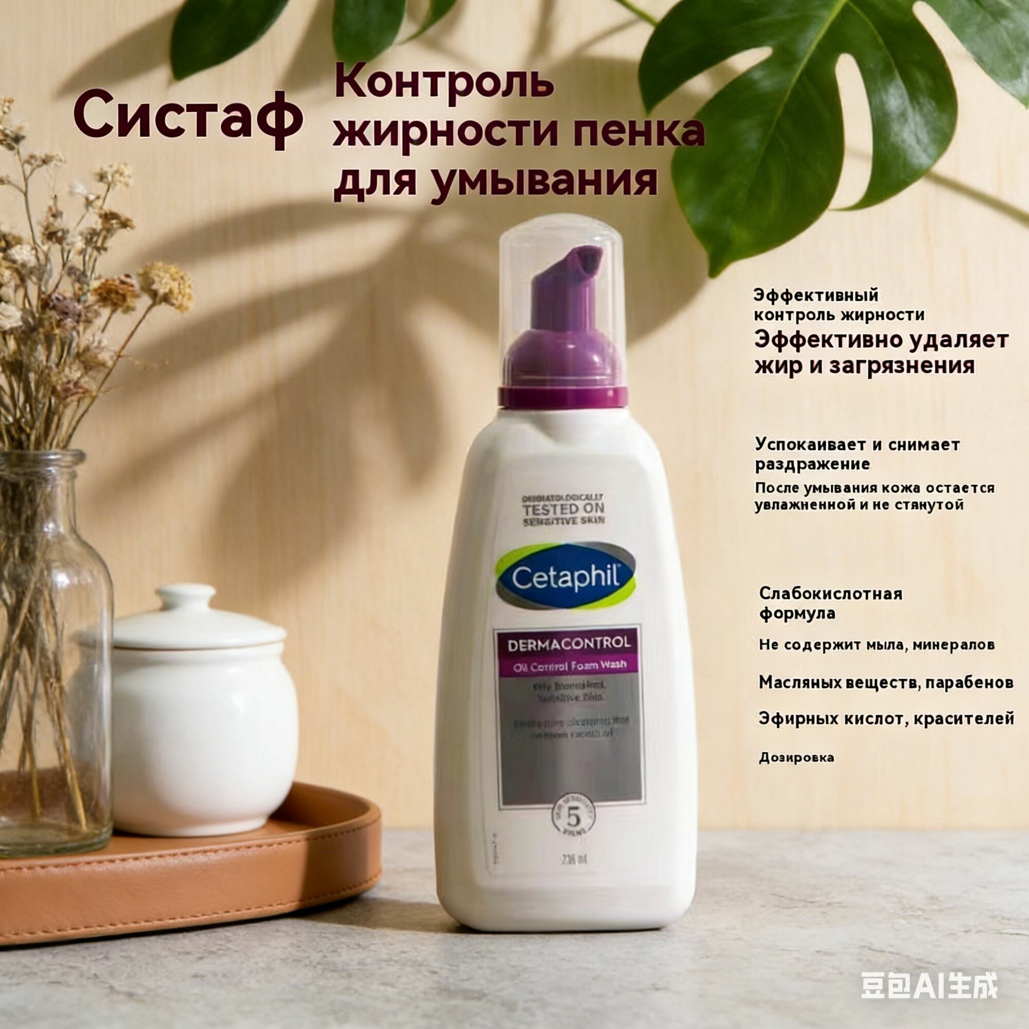 Cetaphil Пенка для умывания глубокая очистка пор 236 мл