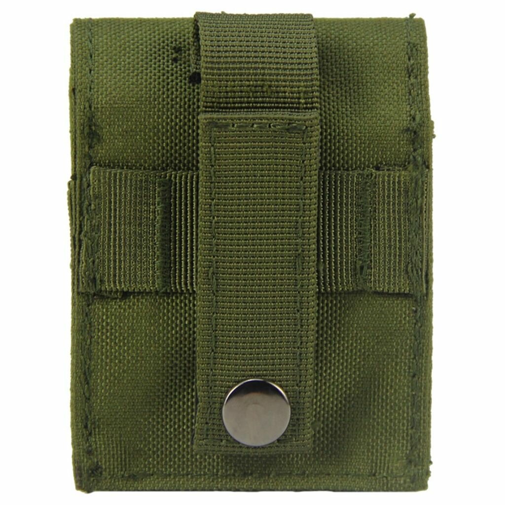 (1 шт.) Тактический портсигар Outdoor Pouch - армейский зеленый