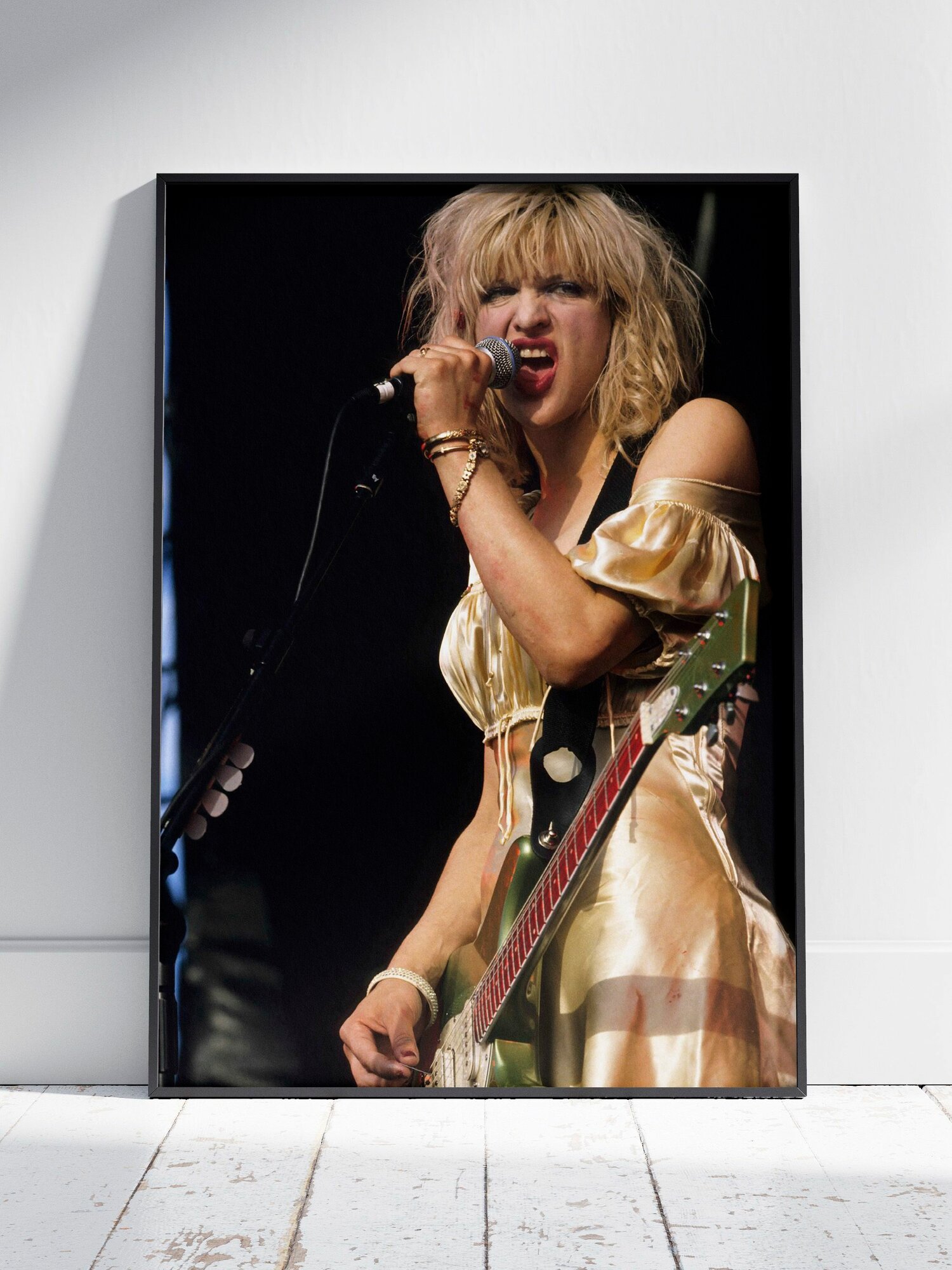 Плакат на стену для интерьера Кортни Лав (Courtney Love 15) - Постер по музыке и артисту формата A4 (21x30 см)