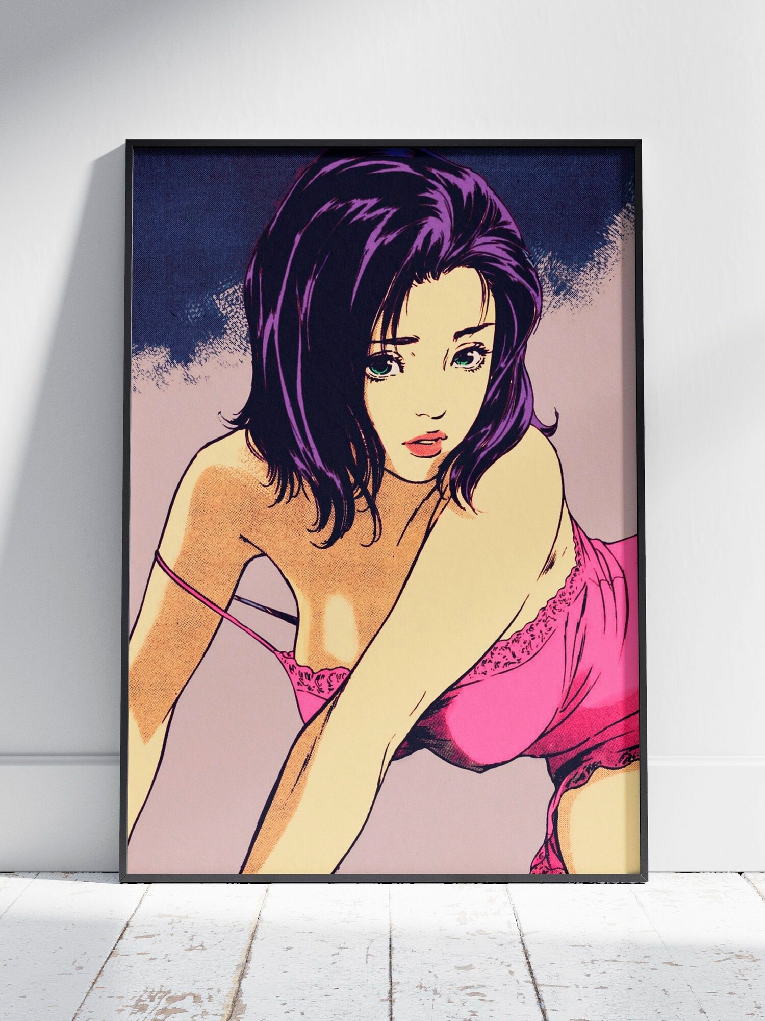 Плакат на стену для интерьера Бразильский фонк (xaoc - CHIHIRO - MTG) - Постер по музыке и артисту формата A4 (21x30 см)