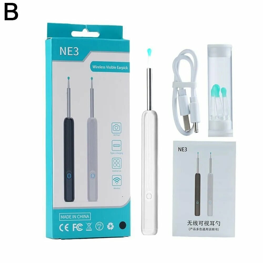 Инструмент для чистки ушей и носа, 1 шт.