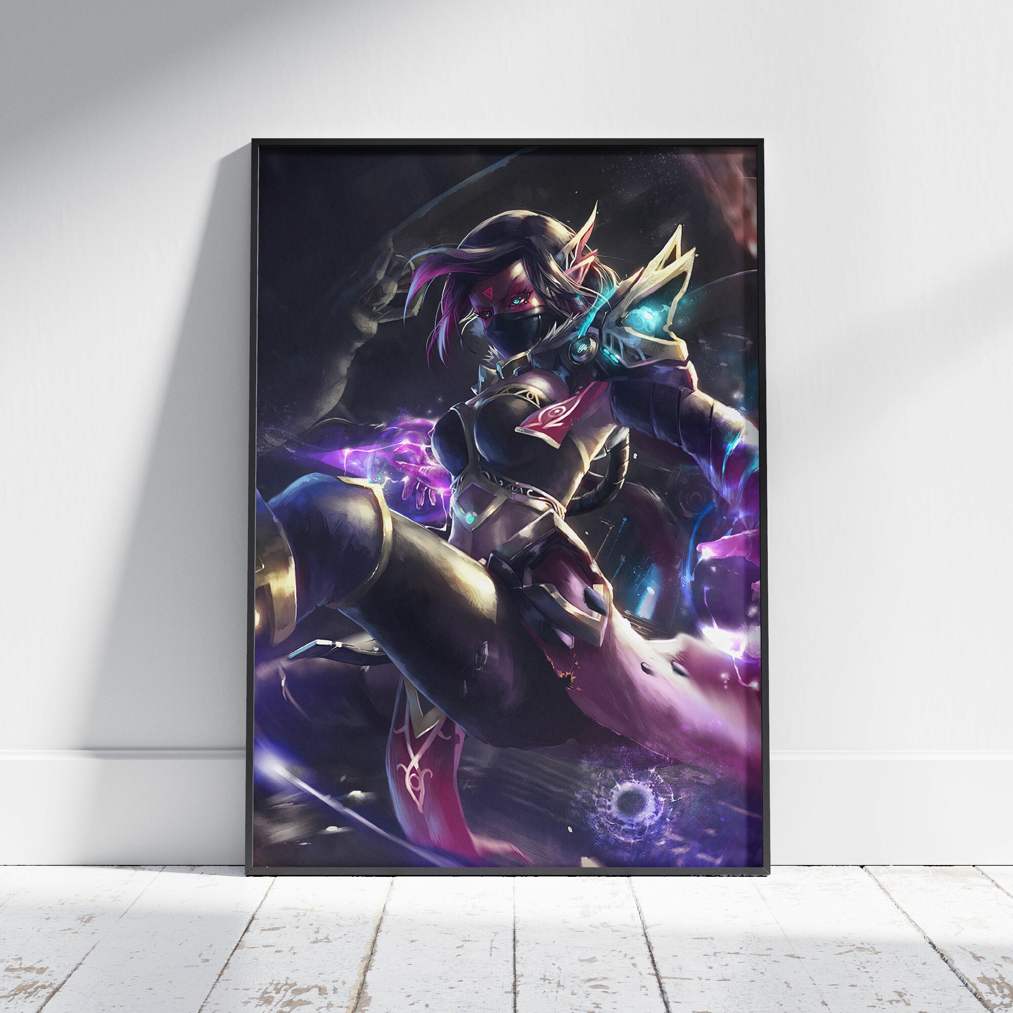 Плакат на стену для интерьера Dota 2 (Templar Assassin 5) - Постер по игре формата A4 (21х30 см)