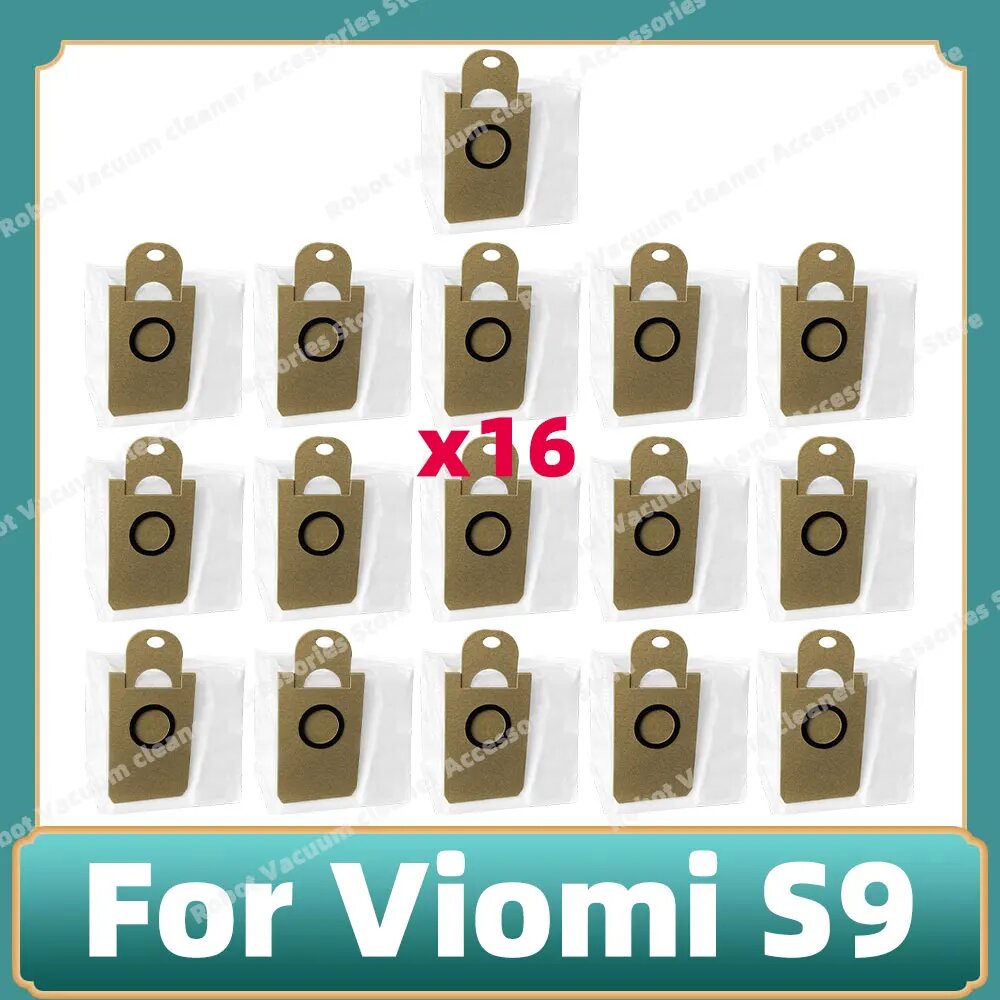 Запчасти для швабры Viomi S9: щетки, фильтр, мешочек для пыли Set M