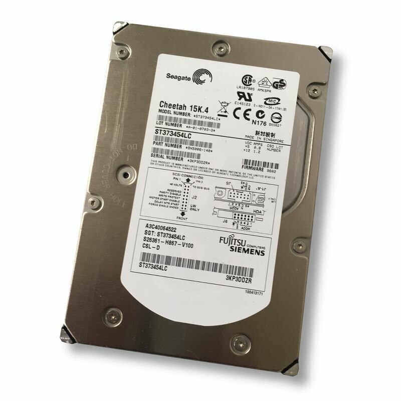 Жесткий диск Fujitsu S26361-H867-V100 73,4Gb U320SCSI 3.5" HDD