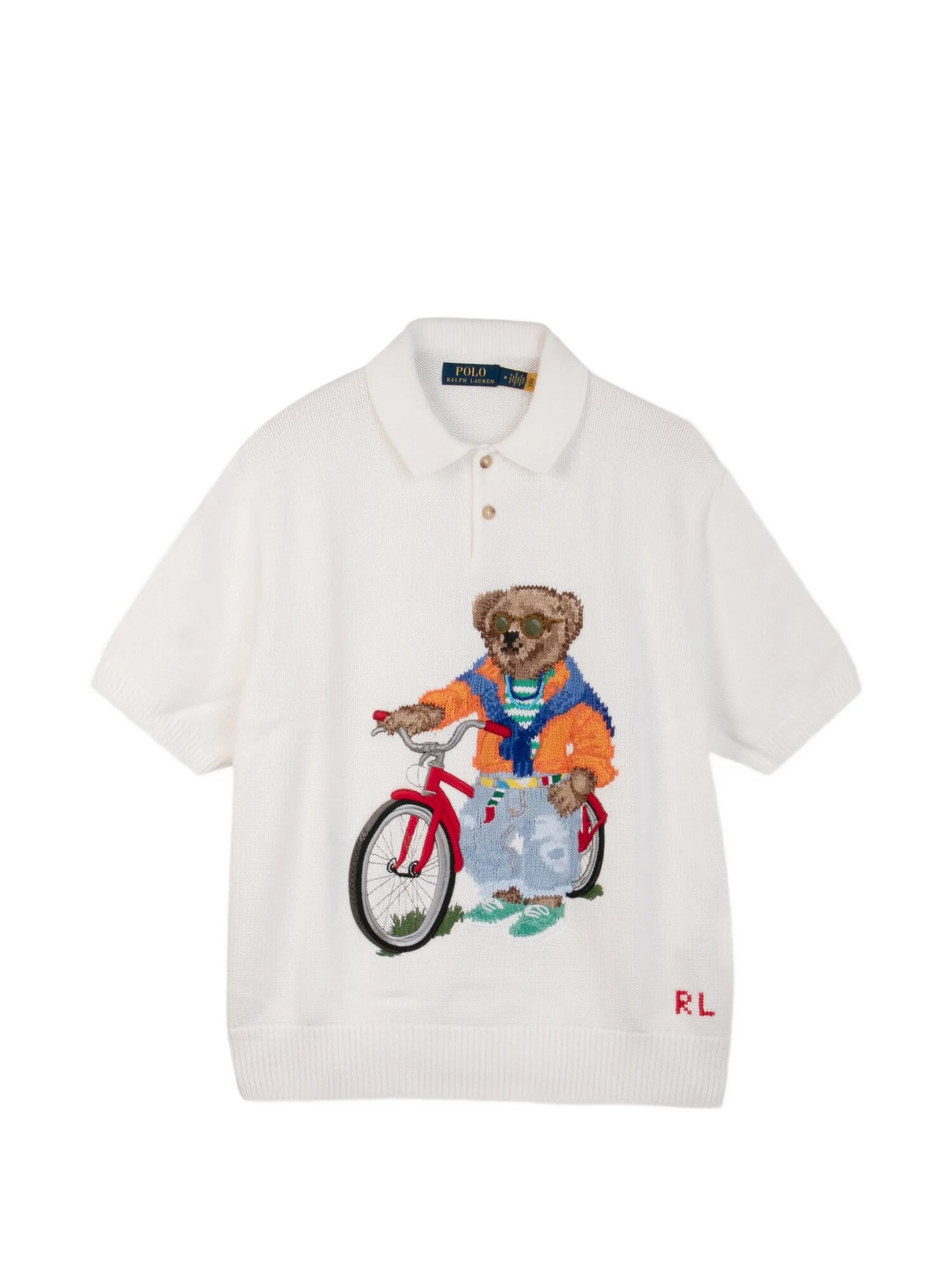 Рубашка Polo Bear knitted polo shirt
