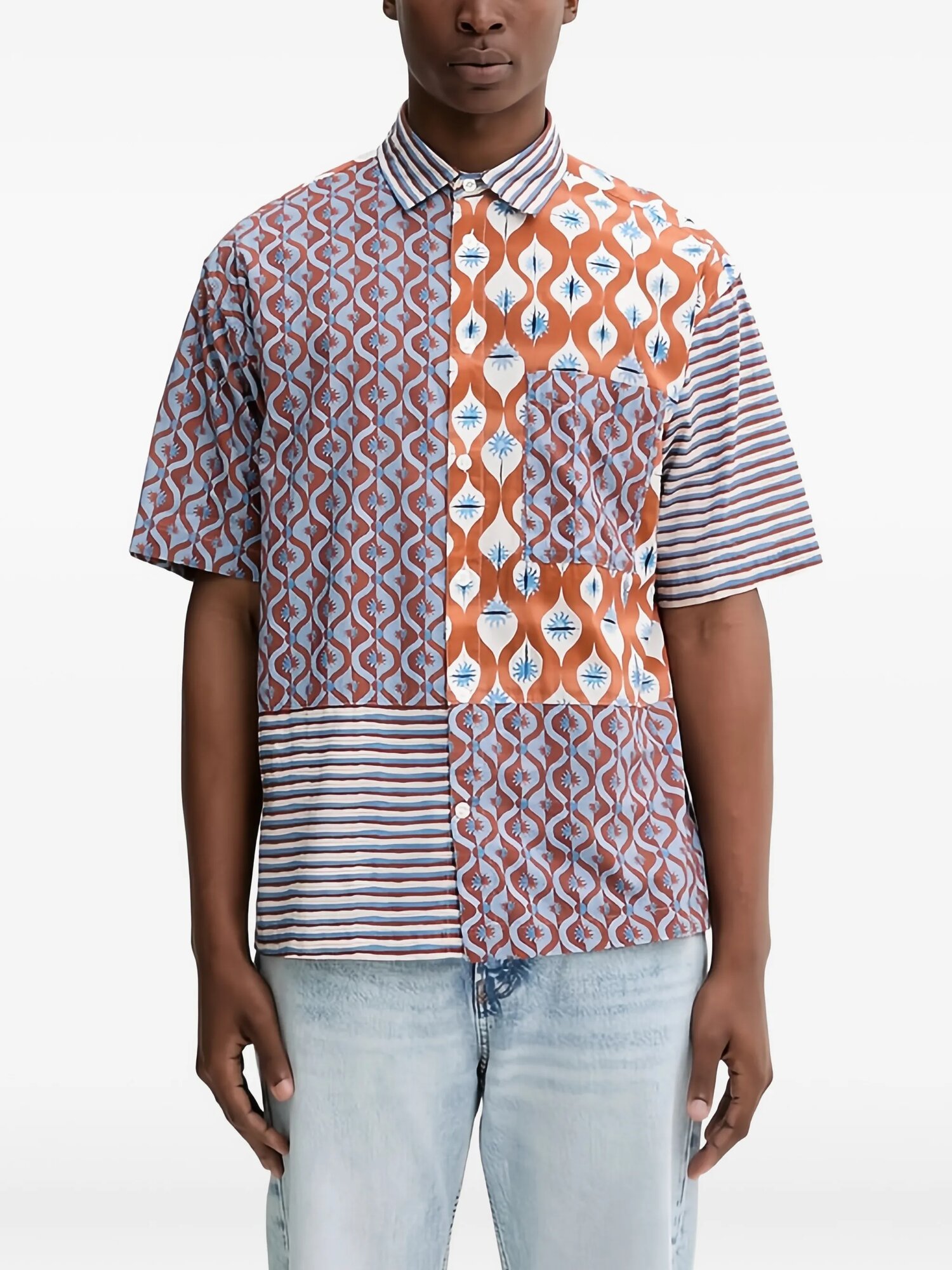 Рубашка Printed short-sleeve shirt