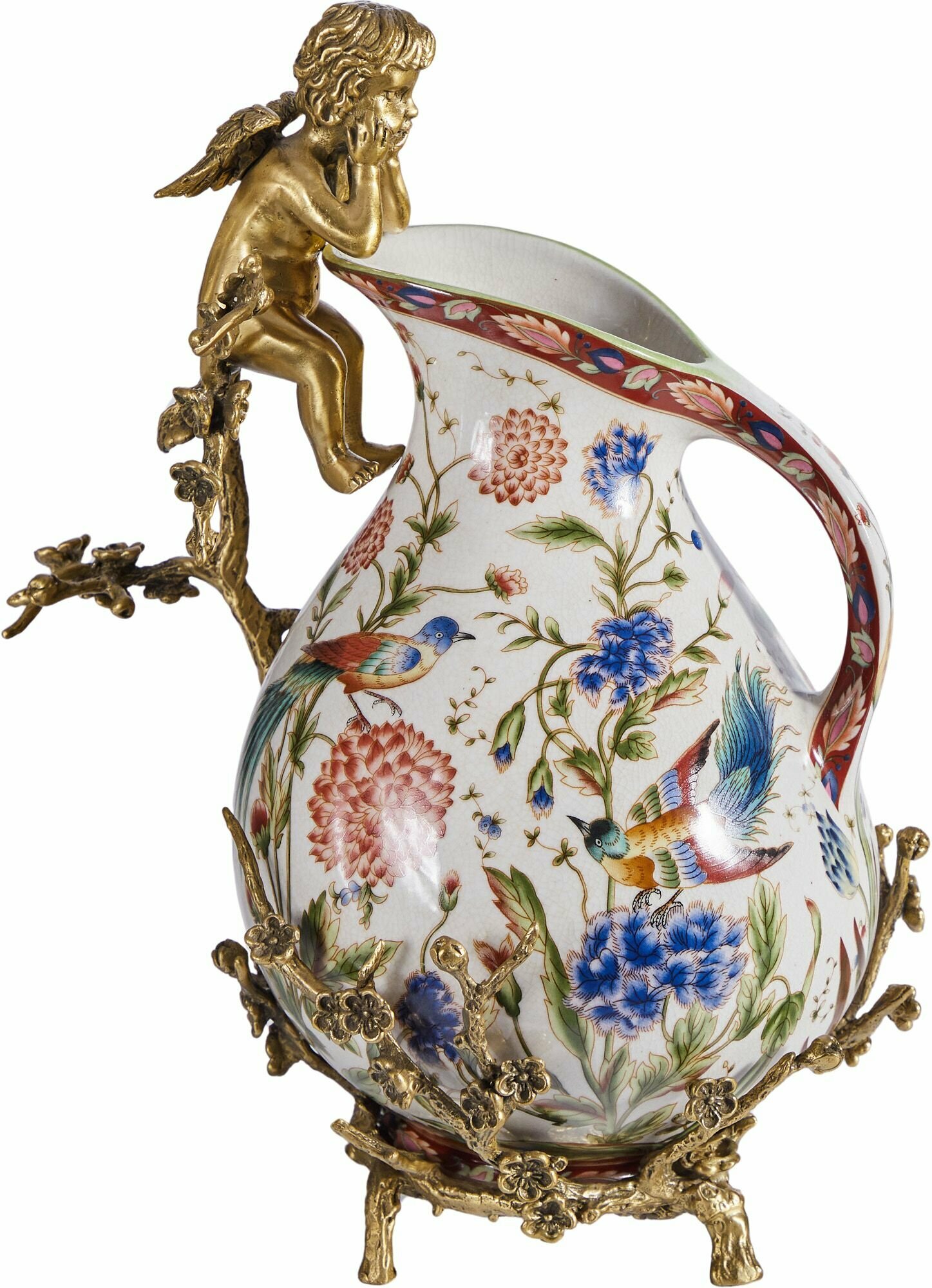 31G2668/B1320EHC/HX2145E Кувшин с ангелом 23х18х35см, Glasar