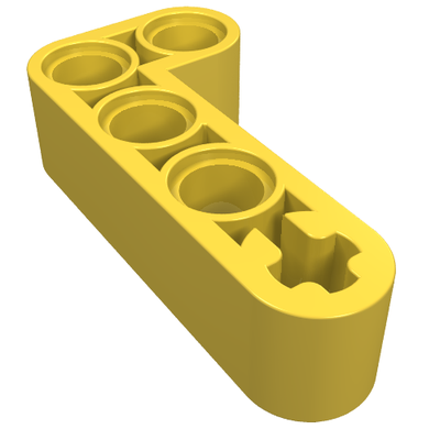 Деталь Lego 32140 Technic, Liftarm, Modified Bent Thick L-Shape 2 x 4