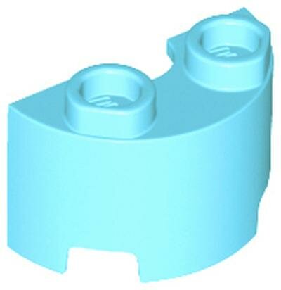 Деталь Lego 68013 Cylinder Half 1 x 2 x 1